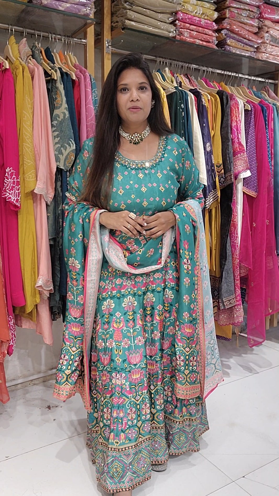 Shop Online for Premium Designer Anarkali Suit Set for Women – MODERNSAHIBA